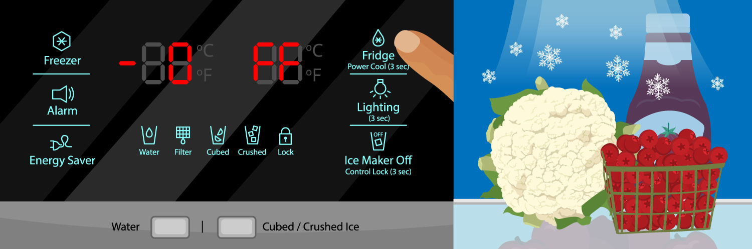 How to Use Power Cool on a Samsung Fridge - PartSelect.com